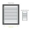DIY Plantation Shutter - Louver Tilt Rod - ShutterWise
