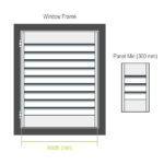 DIY Plantation Shutter - Louver Tilt Rod - ShutterWise