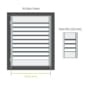 DIY Plantation Shutter – Louver Pins (20 pcs) Plastic Spare Parts - ShutterWise