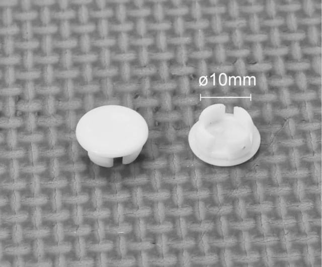 DIY Plantation Shutter – Stile Screw Cover (100 pcs) Plastic Spare ...